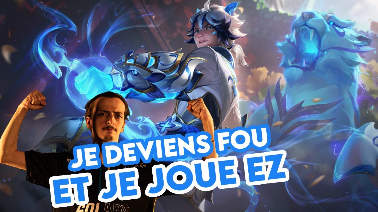 JE DEVIENS FOU ET JE JOUE EZREAL SUPPORT - YouTube