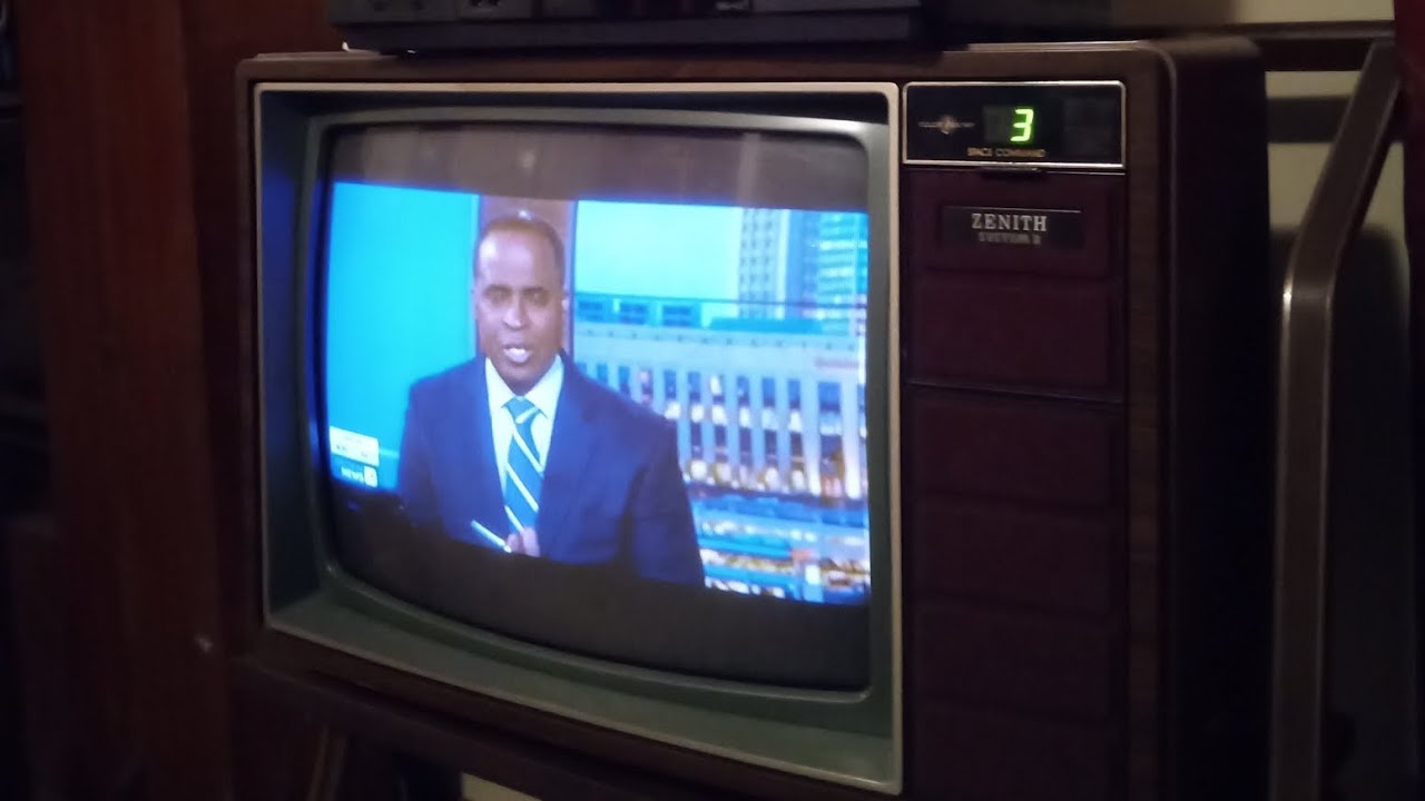 1984 zenith system 3 TV. my main TV in 2024, on cable!! - YouTube