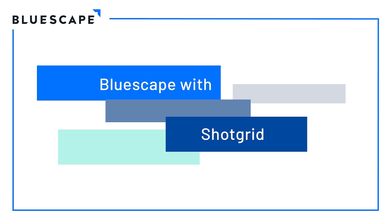 How to Sync Shotgrid Animation Projects to Bluescape's Visually Collaborative Workspaces - YouTube