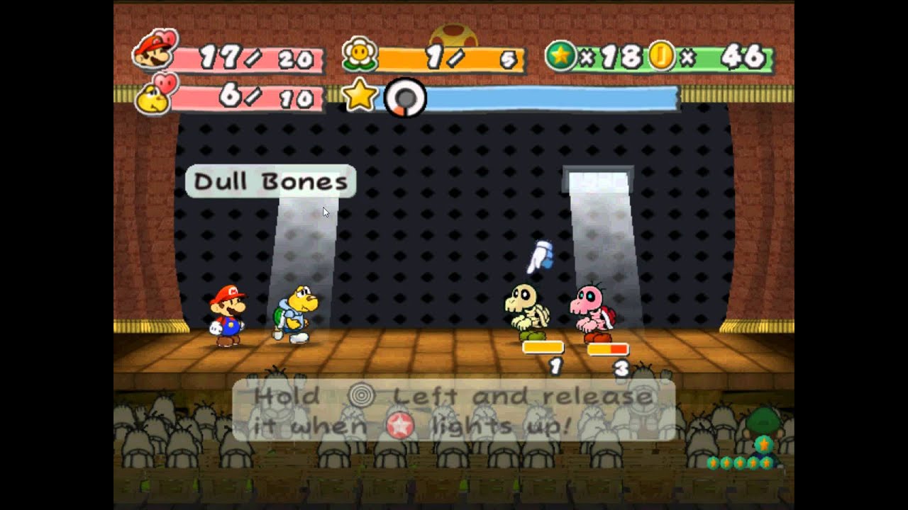 Paper mario ttyd boss : Red Bones. - YouTube