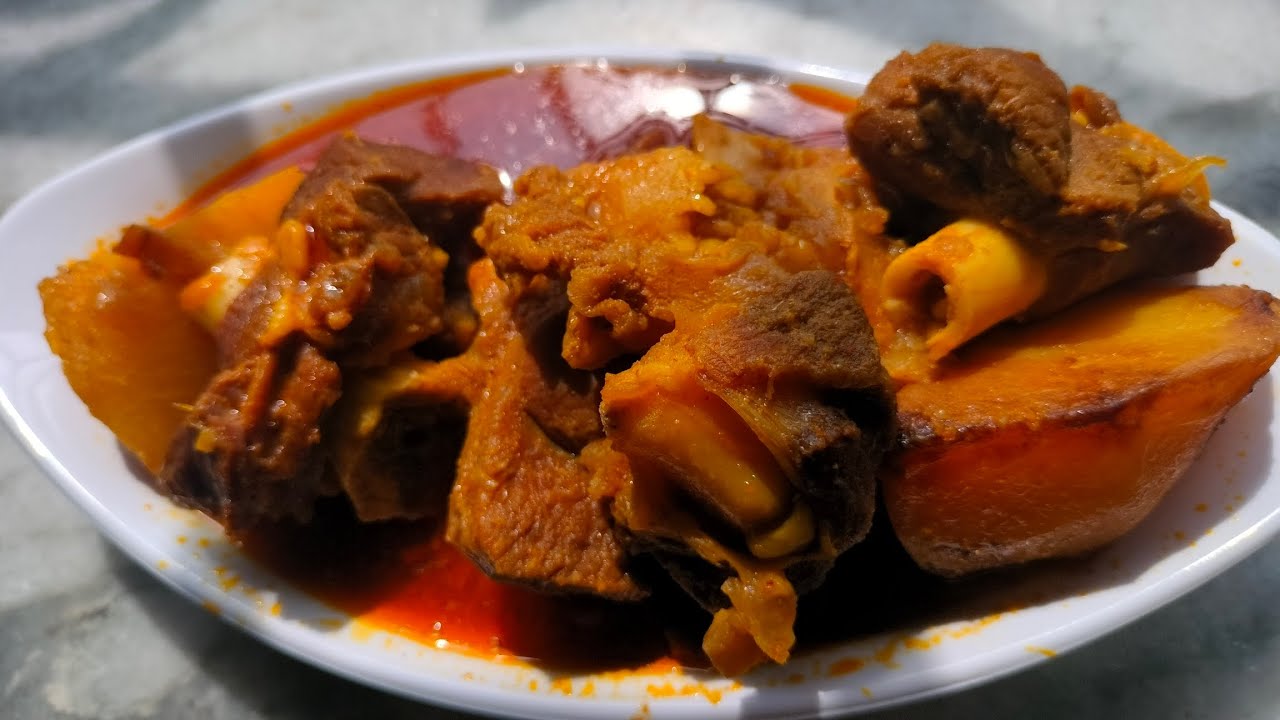 Khasir Mangser Jhol, Ek chamuch Masala Diye🤯 || Mutton Recipe in ...