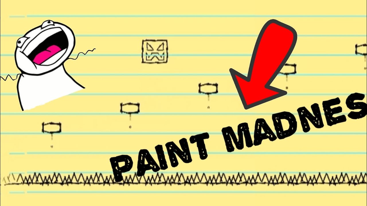 Paint Madness 2 #typebeat #をAlejandro#geometrydash - YouTube