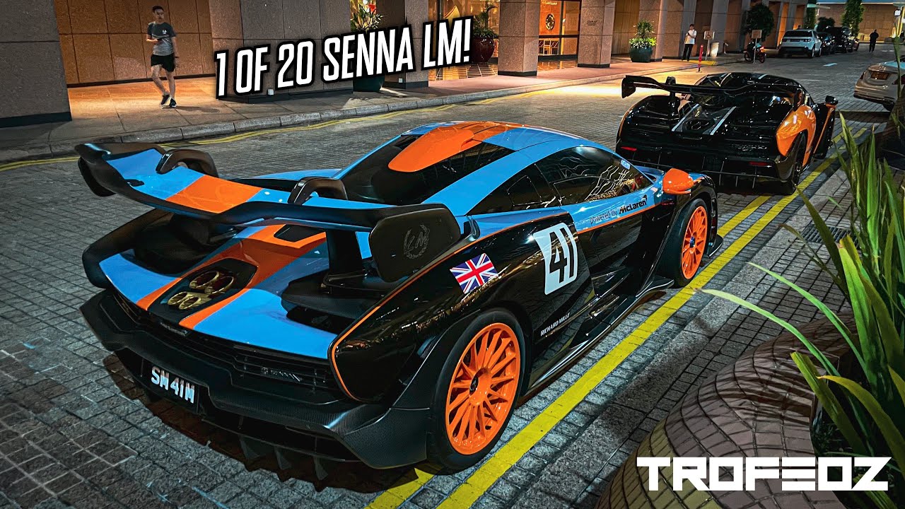 Singapore’s McLaren Senna LM in Gulf Livery! (1 of 20) - YouTube