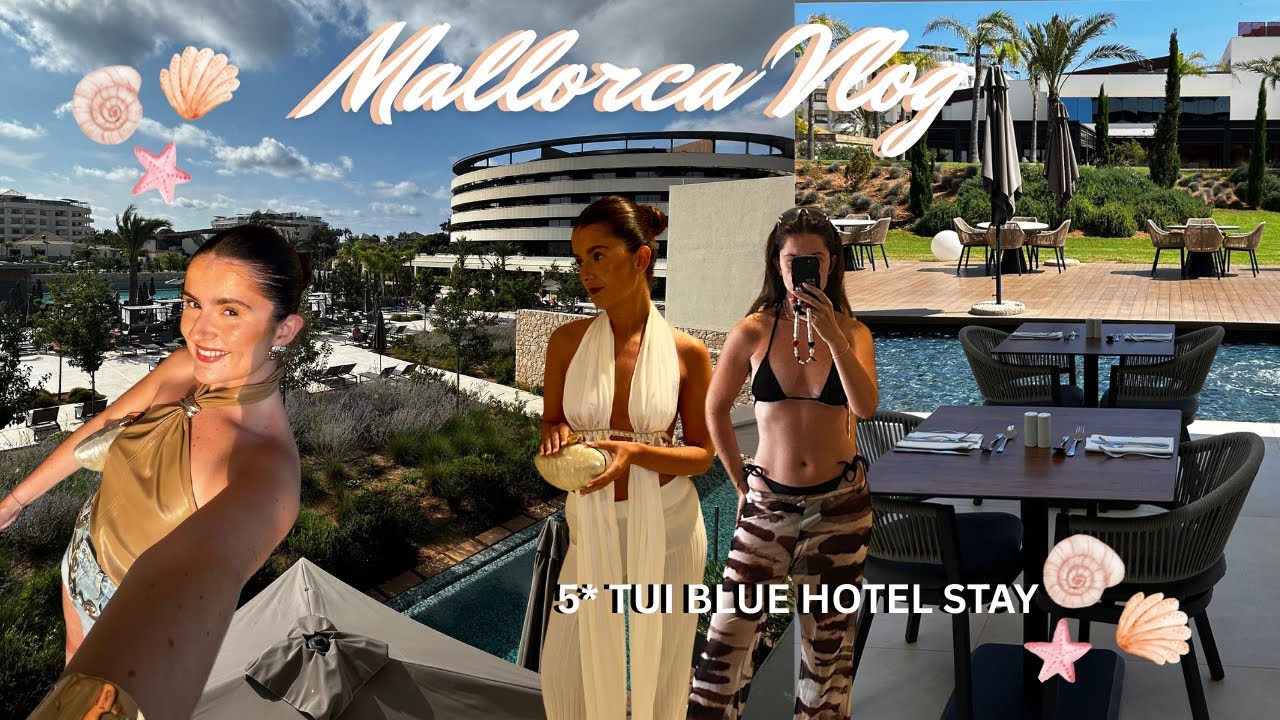 MALLORCA VLOG ☀️🐚DREAMY 5* HOTEL TUI BLUE SENSATORI BIOMAR HOTEL & SPA TOUR | SA COMA - YouTube
