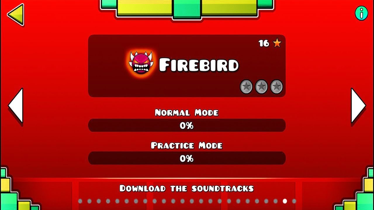 Geometry Dash 2.2 Firebird 100% FULL DEMON!! Layout - YouTube