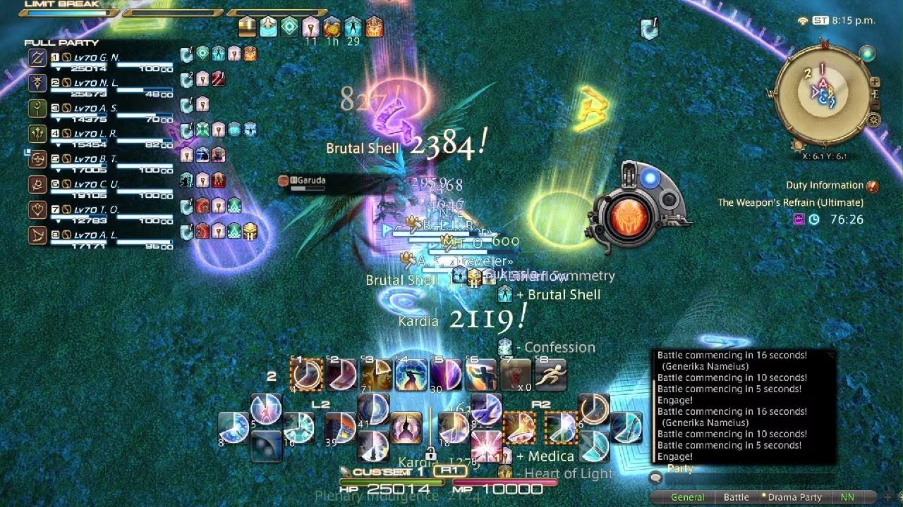 FINAL FANTASY XIV UwU clear EW - YouTube