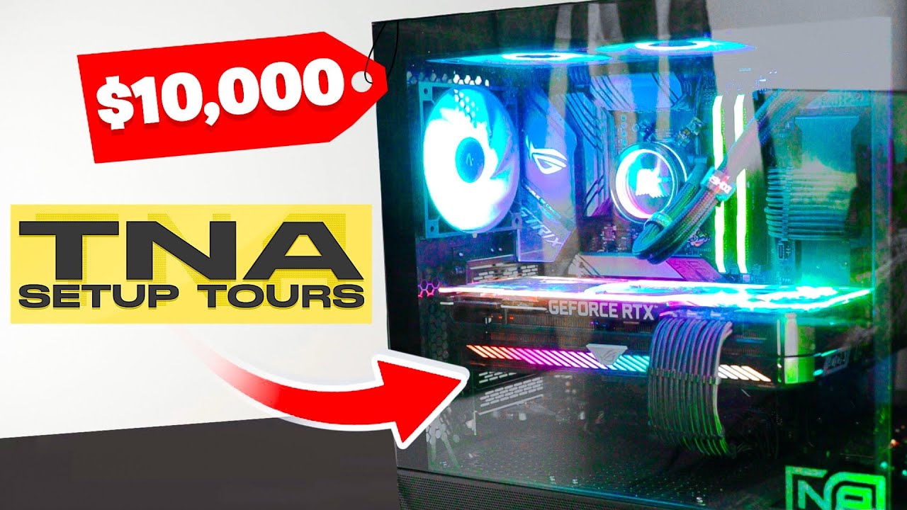 Most EXPENSIVE PC's in the WORLD Setup Tours! (Team New Age Mansion ...
