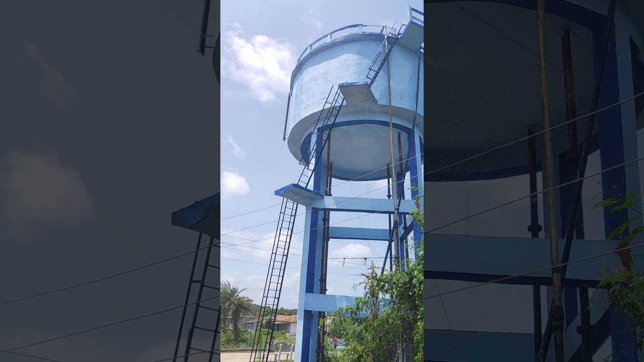 Monkeys damaged tank(ohsr) Gi vertical pipe under Operation ...