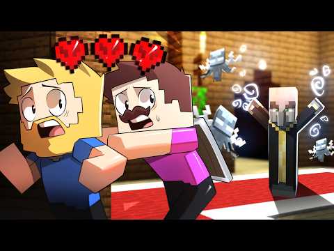 We Made A HUGE MISTAKE In Shared Health Minecraft Hardcore!