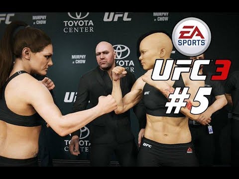 UFC 3 Women's Bantamweight Career Mode Walkthrough Part 5 - RIVAL FIGHT ...