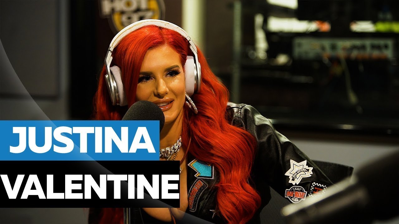 JUSTINA VALENTINE's Insane FREESTYLE on FUNK FLEX! [REMIX] - YouTube