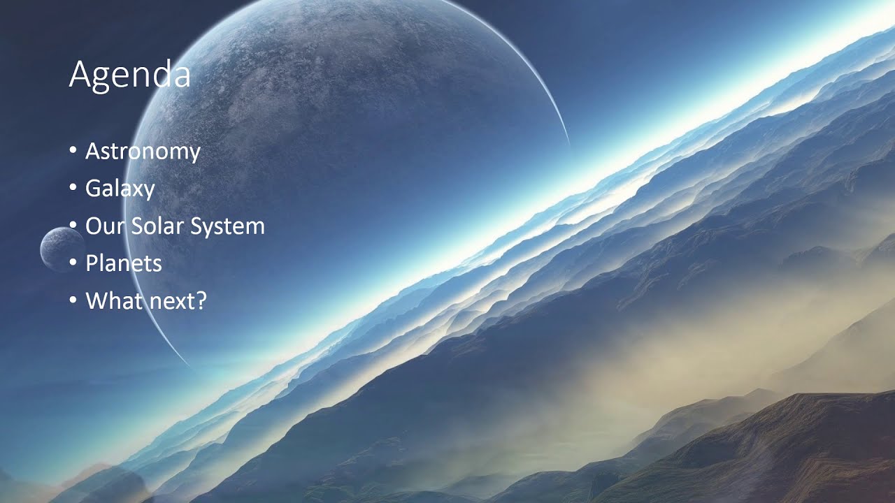 Astronomy - Class STEM Talk Presentationn - YouTube