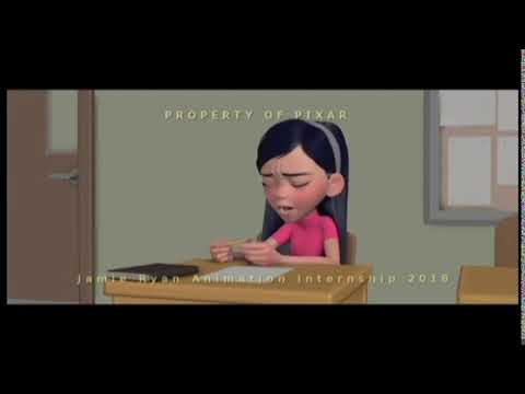 |The Incredibles| Violet Parr Test Animation with Sound Part 7 - YouTube