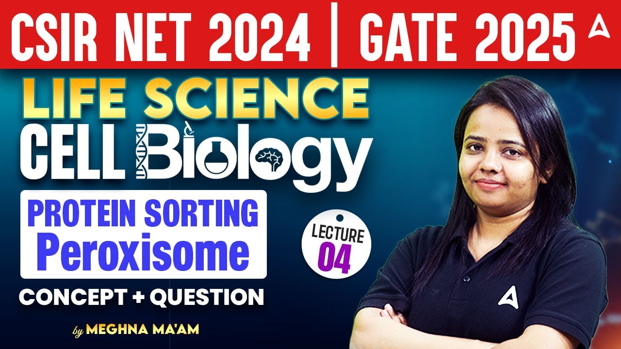 CSIR NET DEC 2024 | Cell Biology | Protein Sorting - Peroxisome | L04 ...