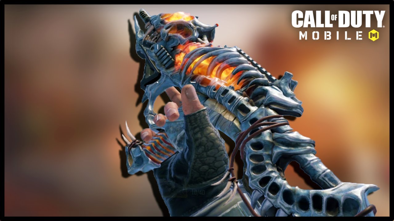 LEGENDARY QXR FOSSIL FIRE GAMEPLAY COD MOBILE - YouTube