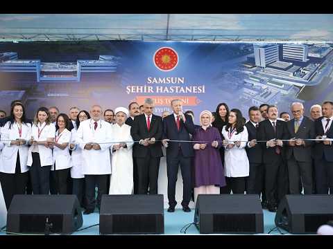 Samsun Şehir Hastanesi Cumhurbaşkanımız Sayın Recep Tayyip Erdoğan’ın Katılımıyla Hizmete Açıldı.