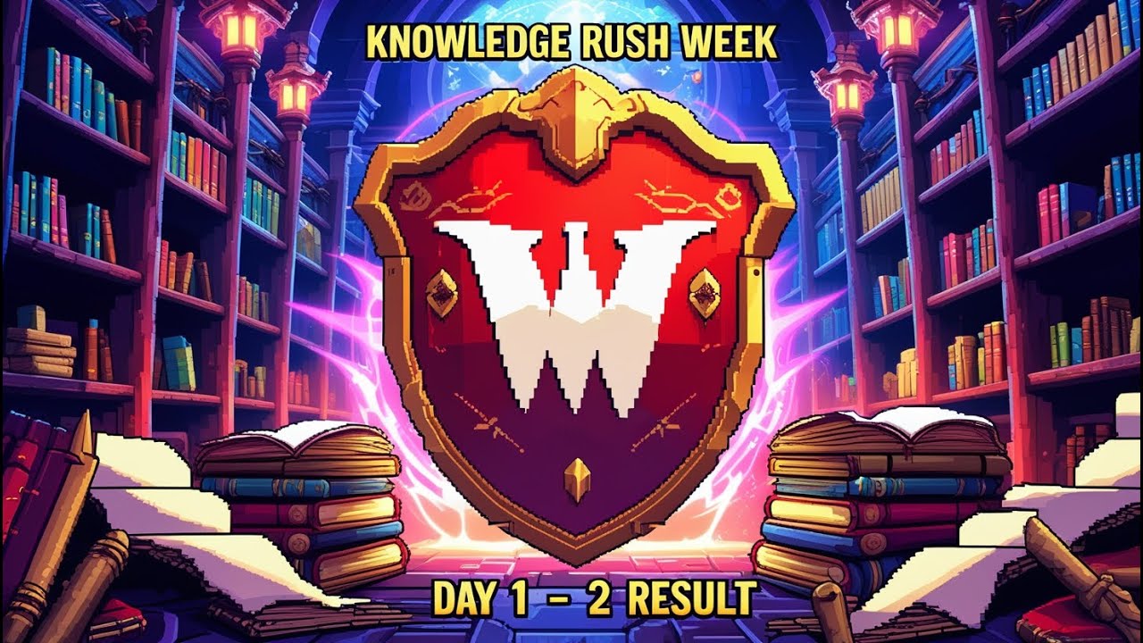Weekly Event: Knowledge Rush! Day 1-2 - YouTube