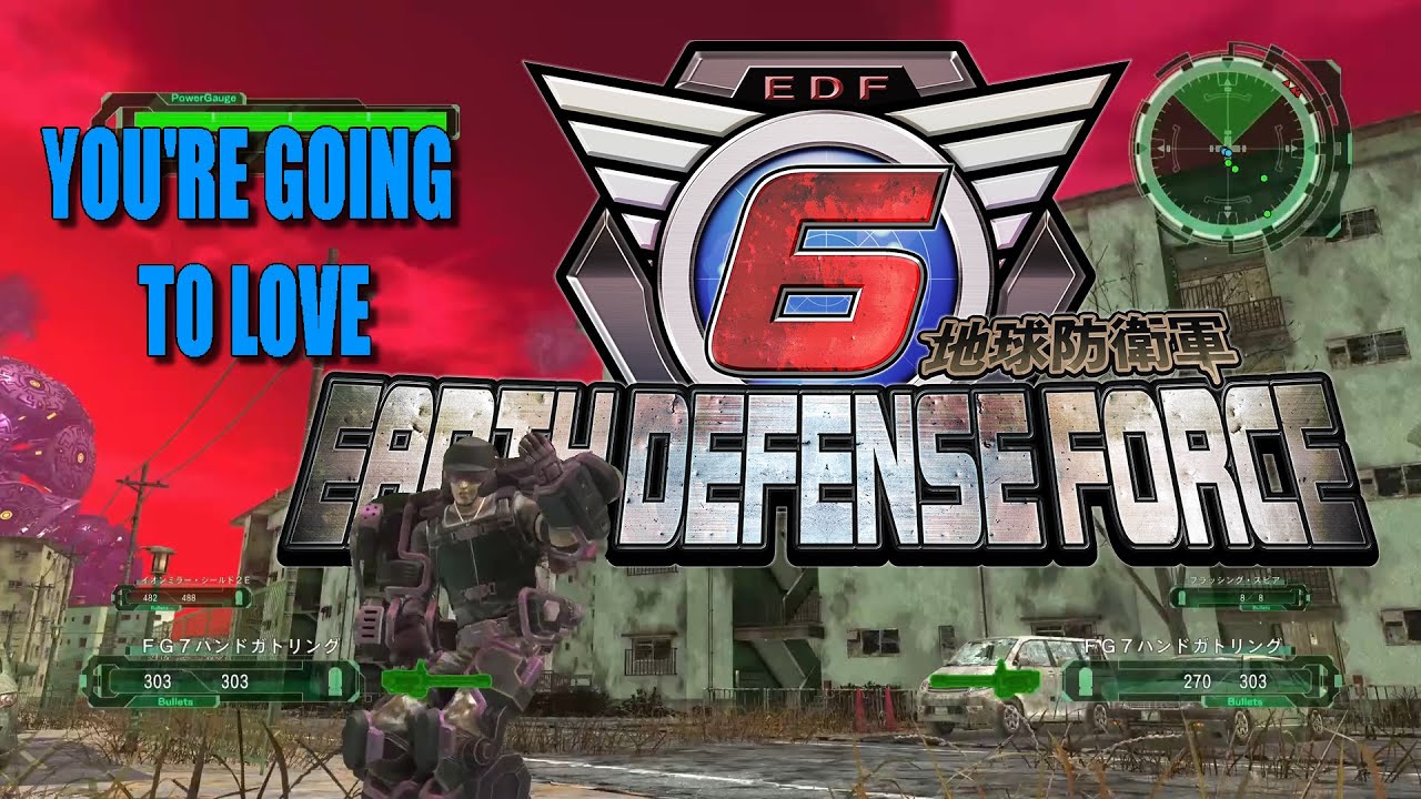 You're going to love EDF6 | Some early-game Fencer gameplay and ...