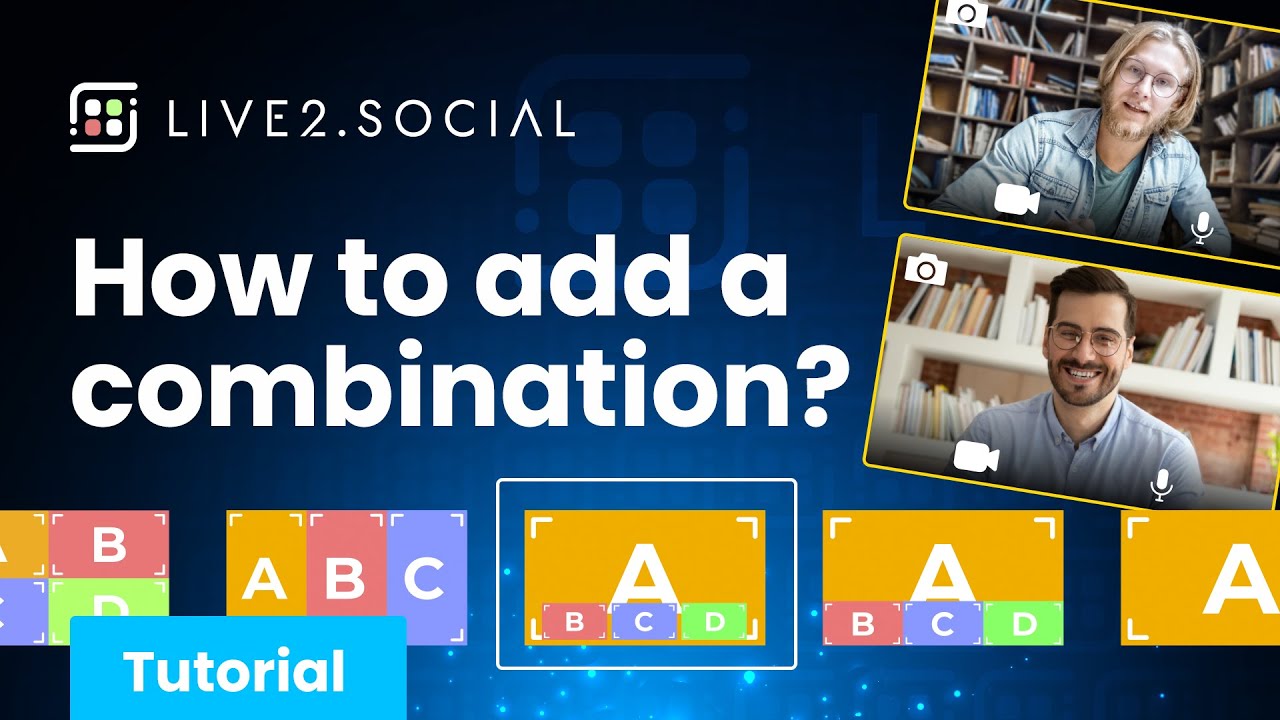 Live 2 Social | How to Add Combinations - YouTube