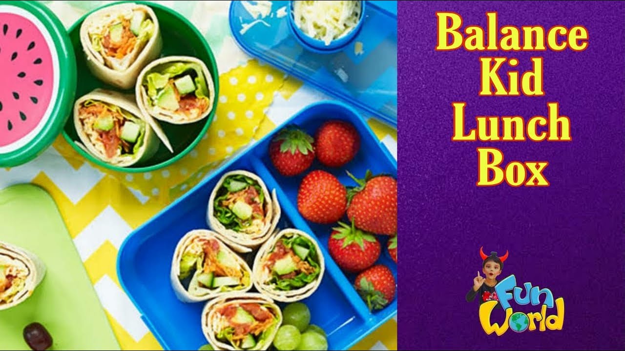 Balance Kid Lunch box | how to manage good lunch box for kids - YouTube