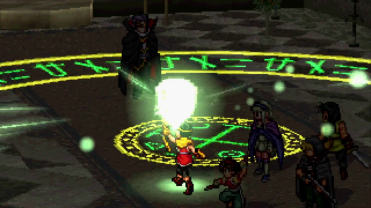 Suikoden 2 - Part 37 - Neclord Boss Fight - YouTube