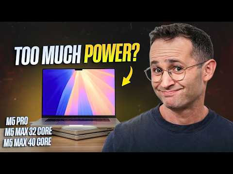 MacBook Pro 16 M5 Pro & Max: Is This Too Much Power?