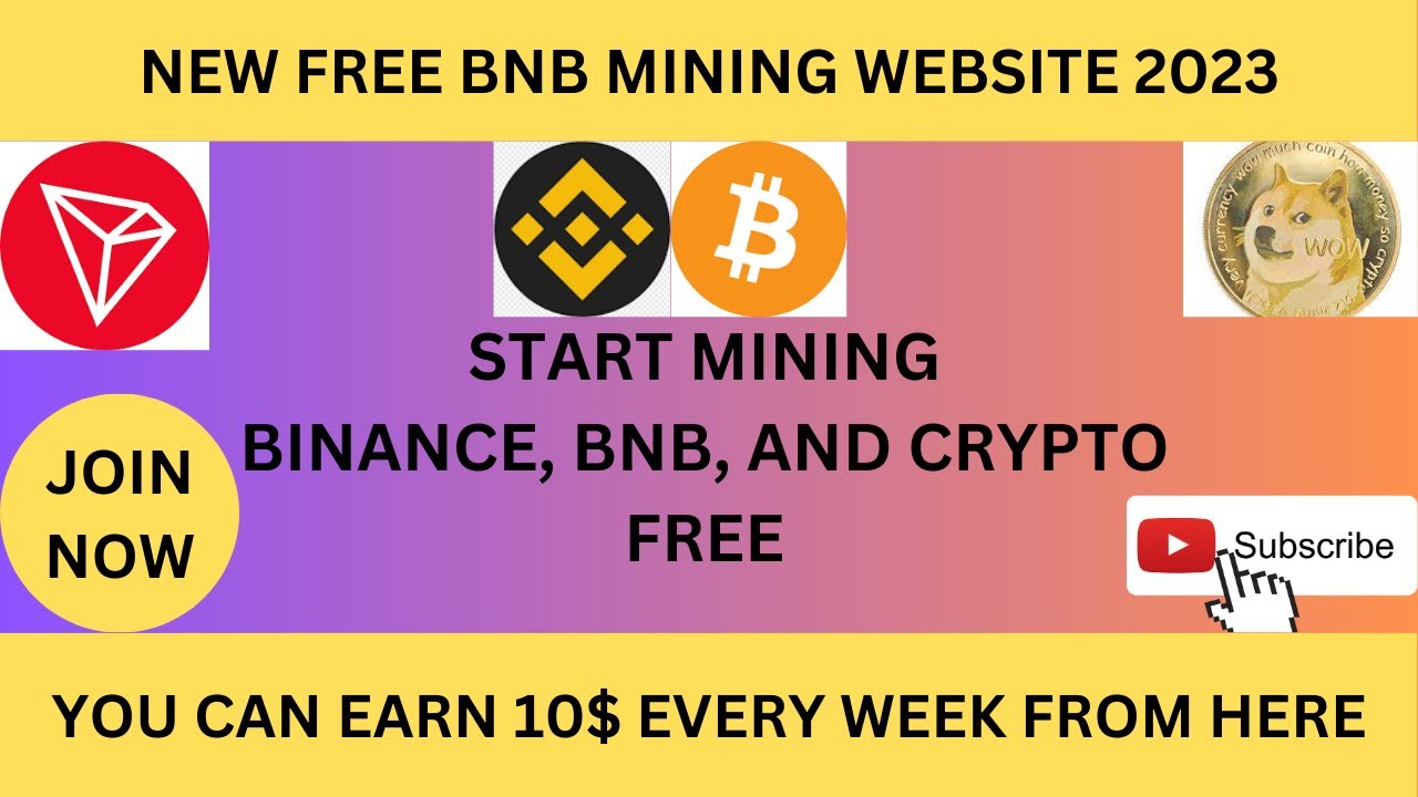 New Free BNB Mining Website 2023 | BNB Cloud Mining Site | New Free ...