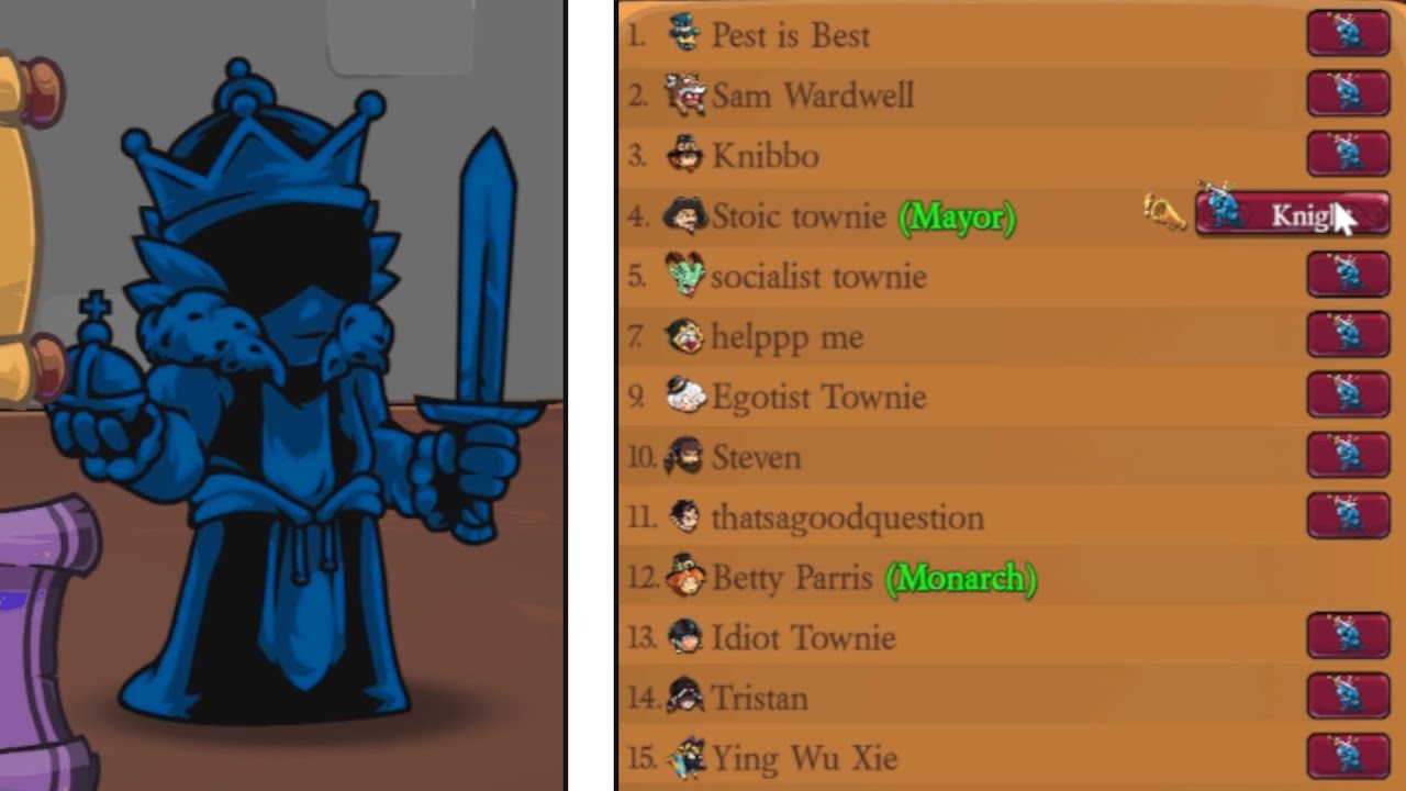 When the Monarch knights the MAYOR... - YouTube