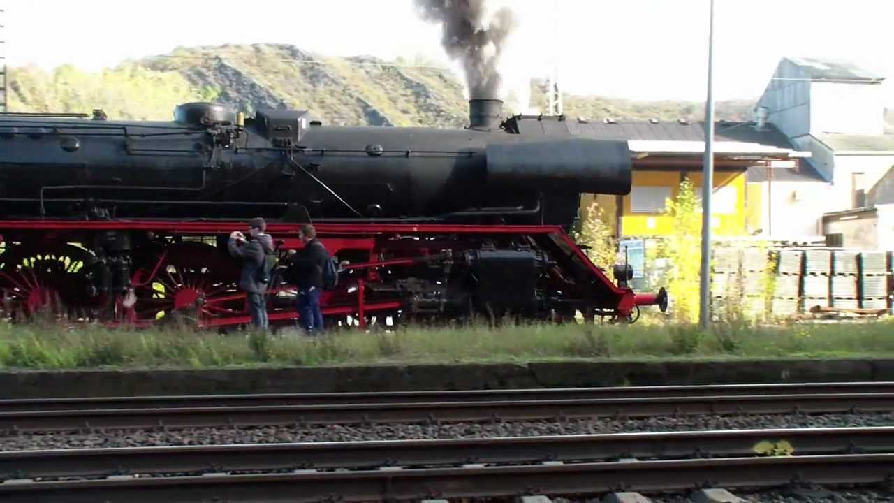 Dampflok 03 2155 und mehr Sonderzüge (HD) - YouTube