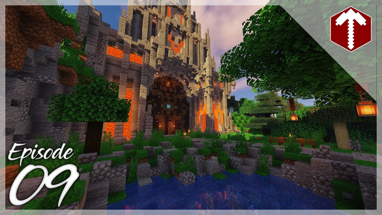[MINECRAFT] Existence SMP | Episode 9 | Base Terraforming + Gate - YouTube