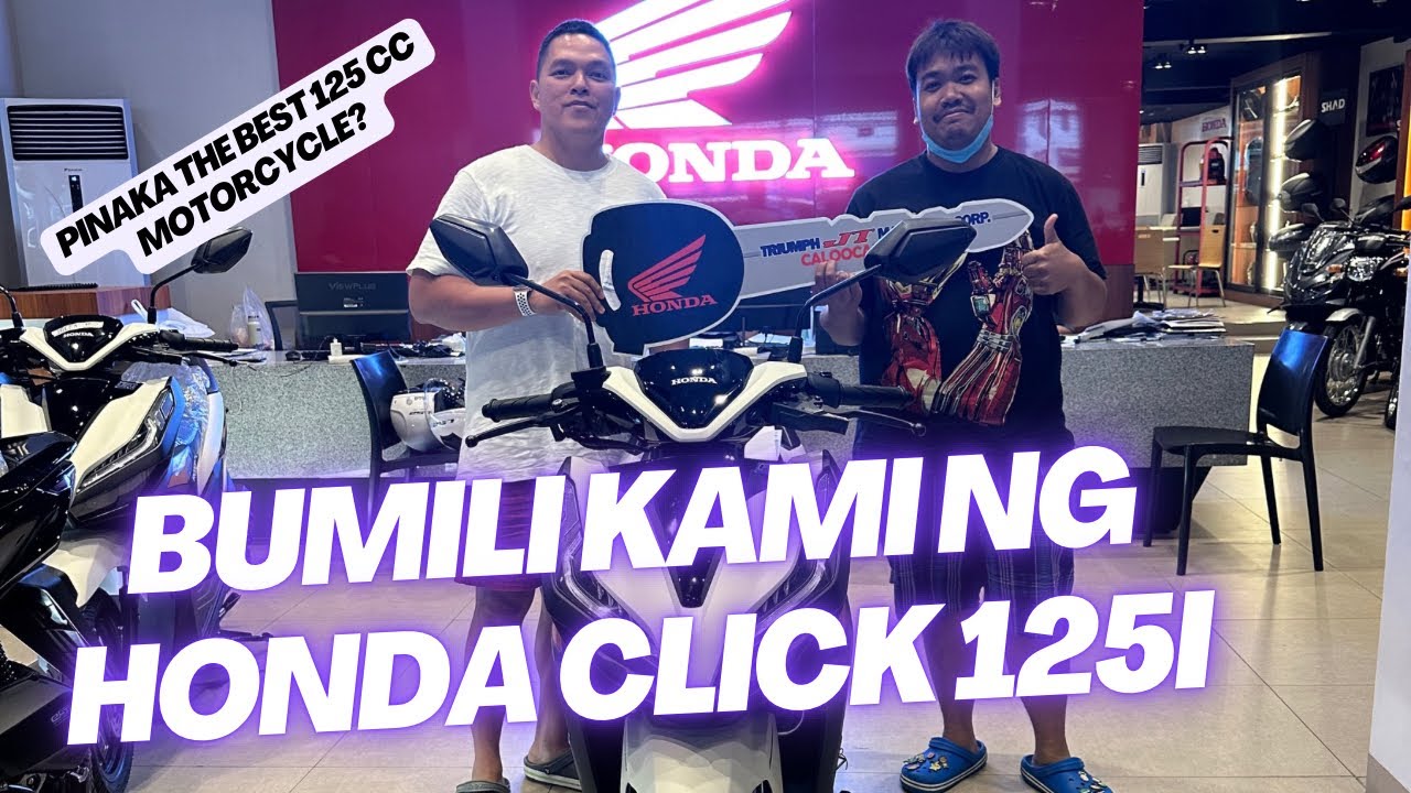 Bumili Kami ng HONDA CLICK 125i sa Honda Caloocan Magkano kaya inabot ...