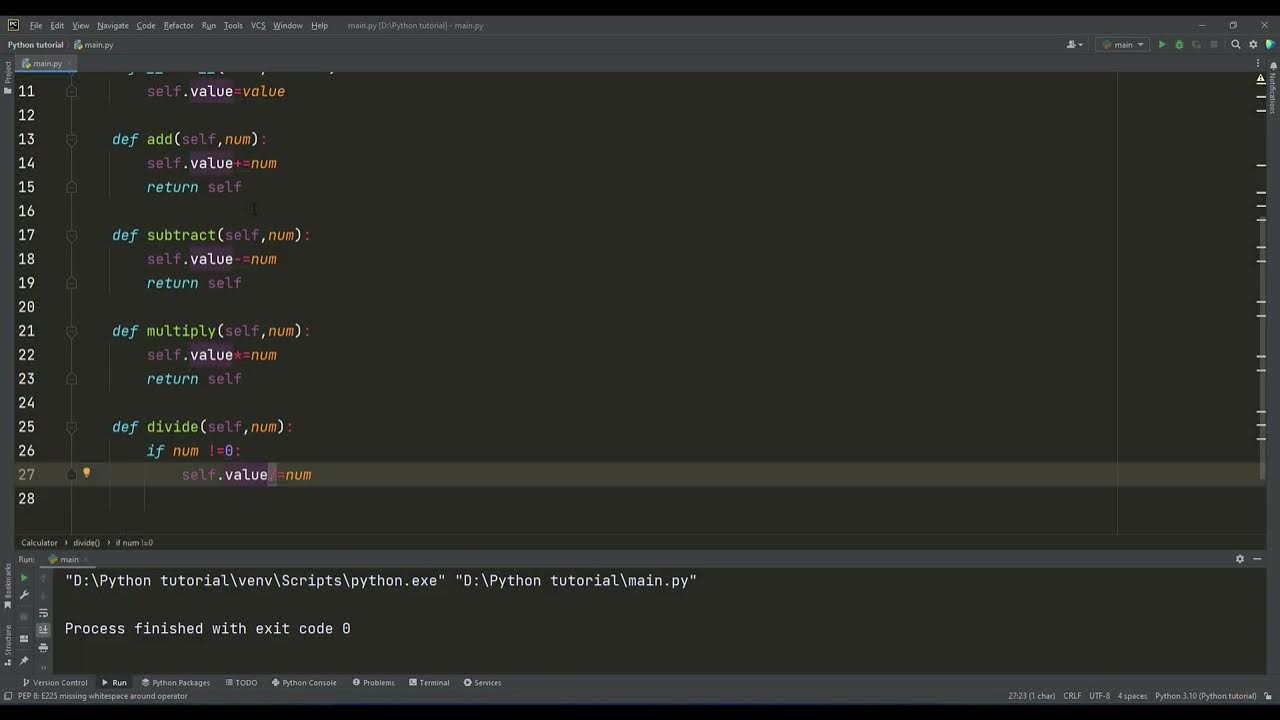 101- OOP XV [Method Chaining] - YouTube