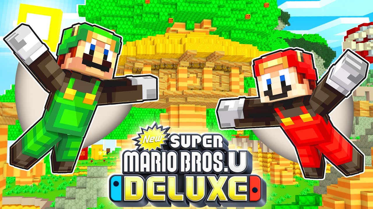 Mario's FLYING SQUIRREL Power-Up! [126] | Super Mario | Minecraft - YouTube