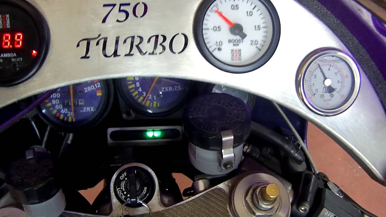 Moto TURBO ZXR 750 - YouTube
