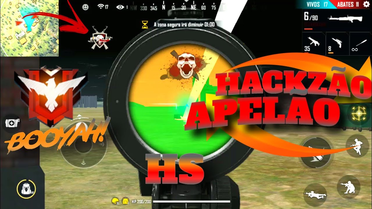 🔴🔥NOVO MOD MENU FREE FIRE ATUALIZADO! HACK FREE FIRE! Script - HS - ANTENA - MEDQUIT RUN ...