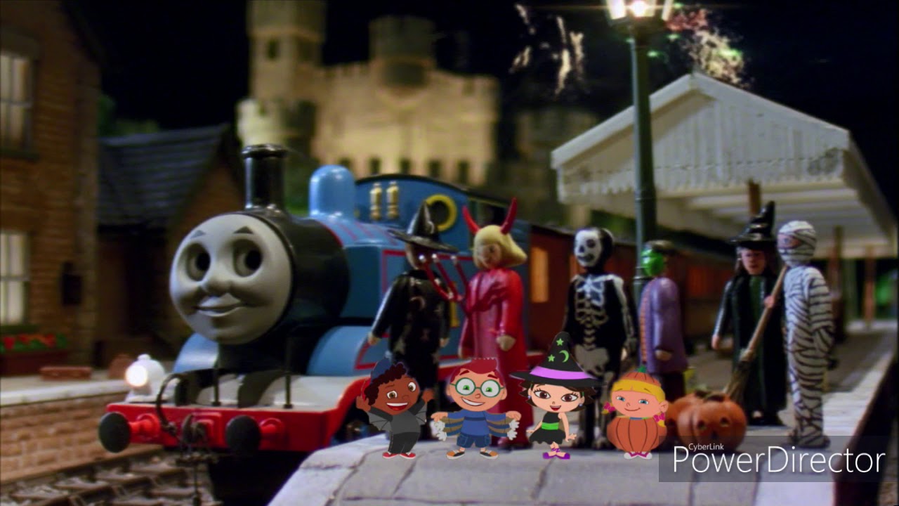 Thomas The Tank Engine celebrating Halloween with the Little Einsteins ...