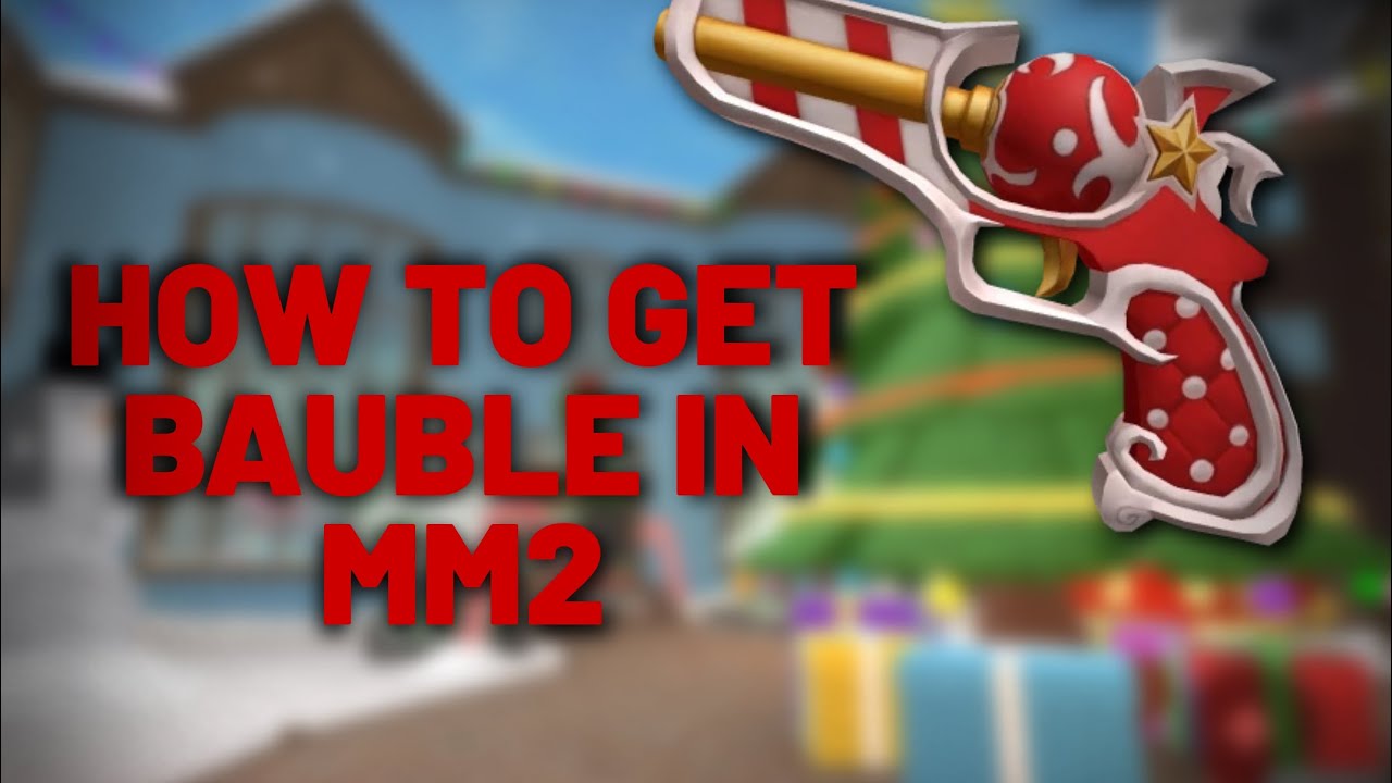 How to get bauble in mm2 || GIVEAWAY || - YouTube
