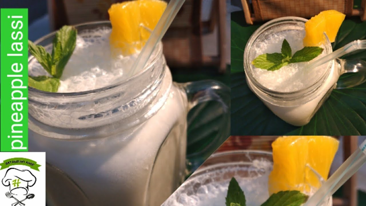 Pineapple lassi recipe super easy & tasty pineapple lassi summer special by EH Food - YouTube