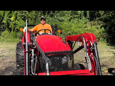 Demonstration of Picking up Small Items With the Homestead Implements ...