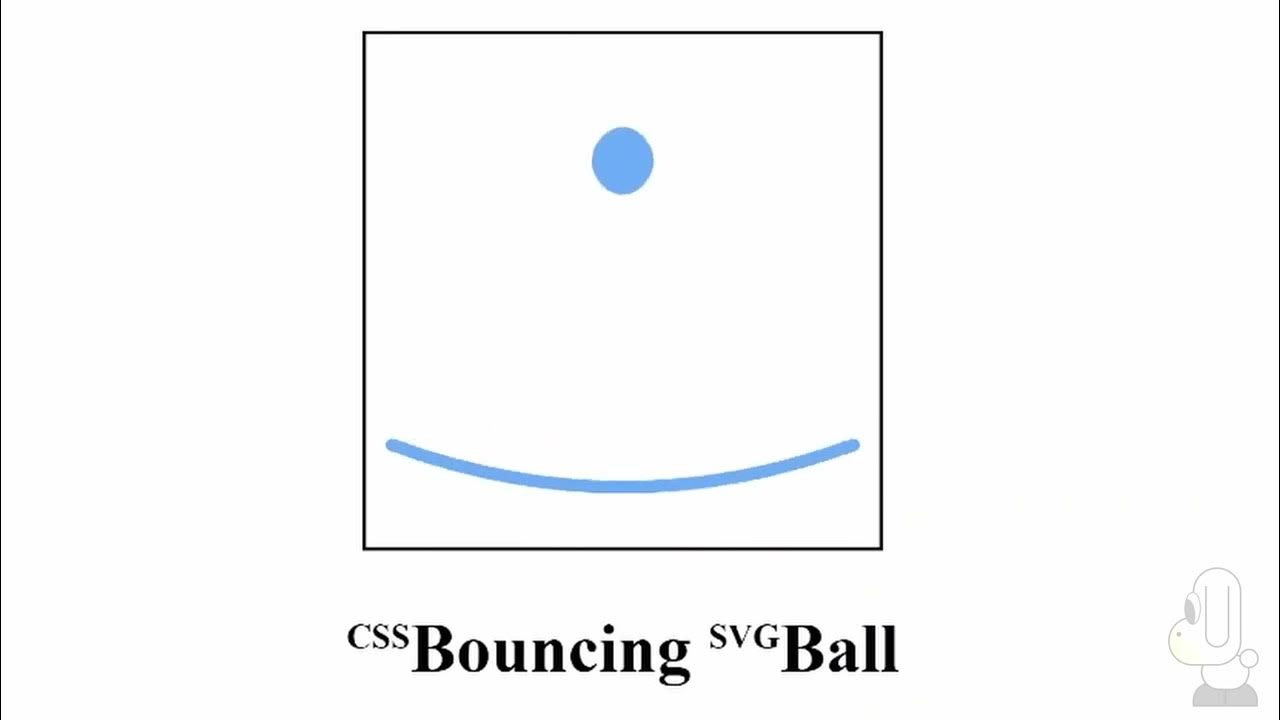 Pure CSS Bouncing SVG Ball - YouTube