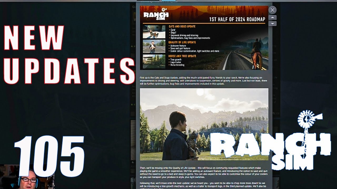 New UPDATES For Ranch Simulator - Ranch Simulator - #105 - YouTube
