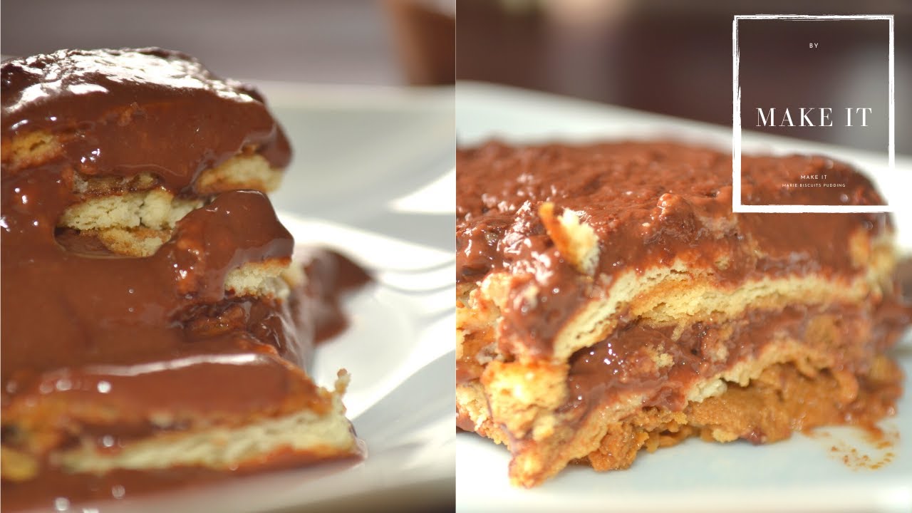 MARIE BISCUITS PUDDING - How To Make Easy Marie Biscuits Pudding At ...