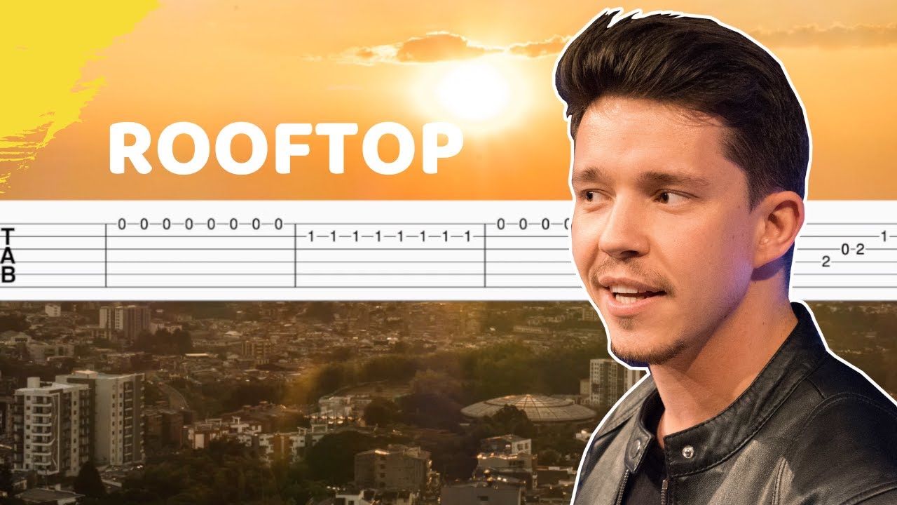 Rooftop - Nico Santos (Guitar Tab/Tutorial) - YouTube