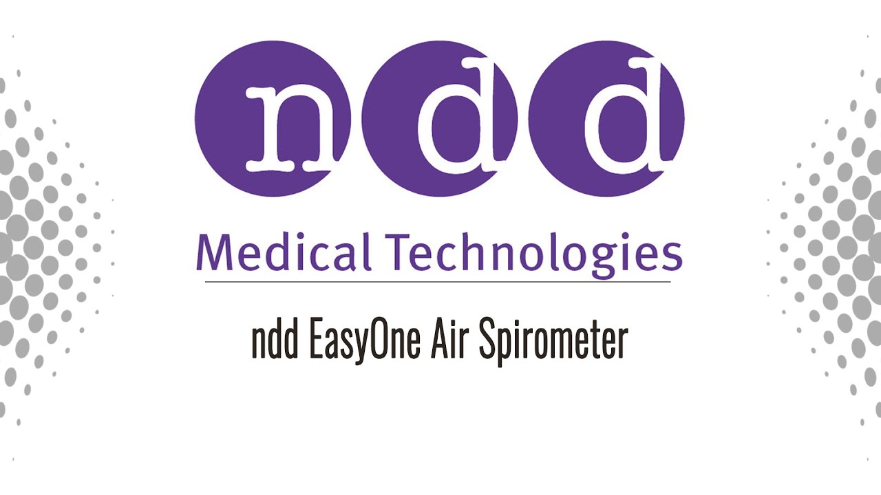 ndd EasyOne Air Spirometer · Medical Equipment Sales & Repair - YouTube
