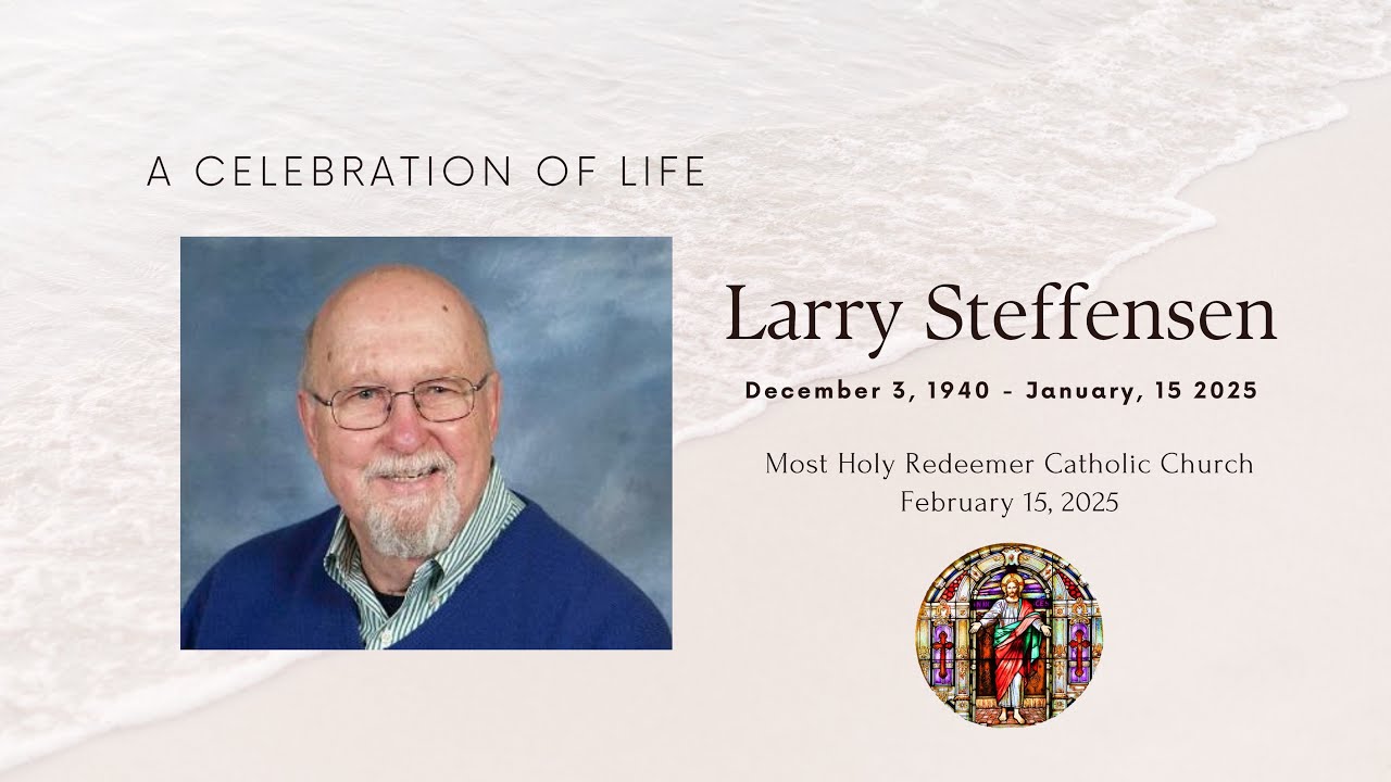 Celebration of Life for Larry Steffensen, February 15, 2025 - YouTube
