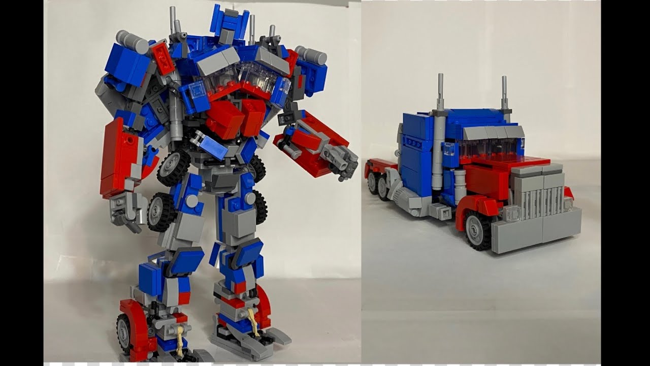 Lego (Revenge Of The Fallen) Optimus prime V3-4 - YouTube
