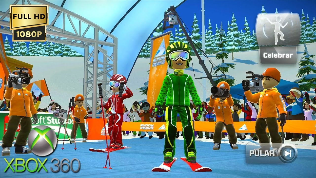 Kinect Sports 2 - Esqui - Gameplay - Kinect - Xbox 360 - RGH - 1080p ...