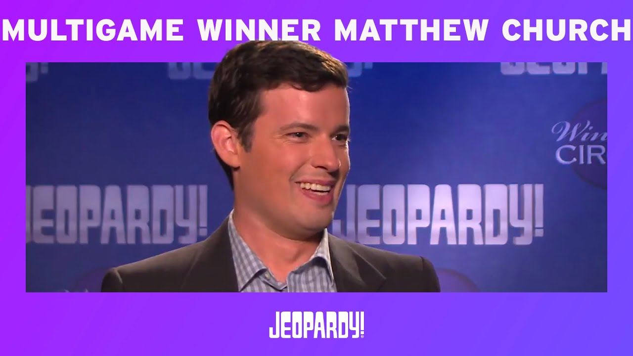 Matthew Church Jeopardy! Guest Host Exclusive Interview | JEOPARDY ...