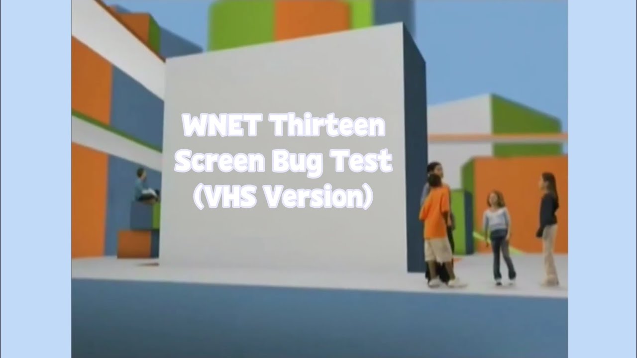 WNET Thirteen - Screen Bug Test (VHS Version) - YouTube