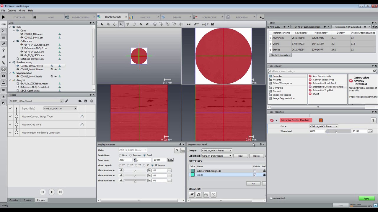 PerGeos Software | Dual Energy Computed Tomography (DECT) - YouTube
